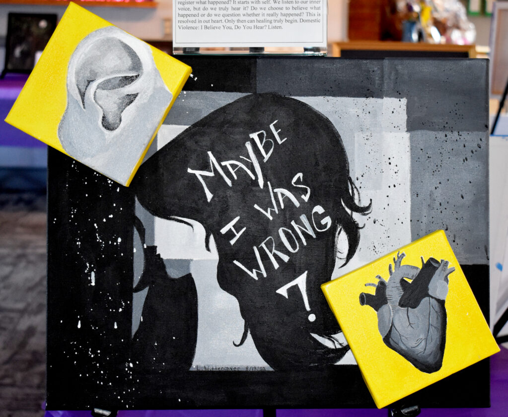 Domestic violence art exhibit deemed a success | News, Sports, Jobs ...